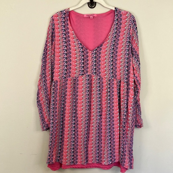 Simply Southern | Tops | Simply Southern Scallop Shell Tunic Top | Poshmark